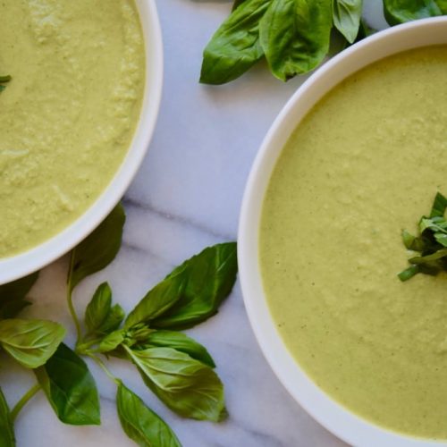 Broccoli Basil Soup - Glow by Marlowe